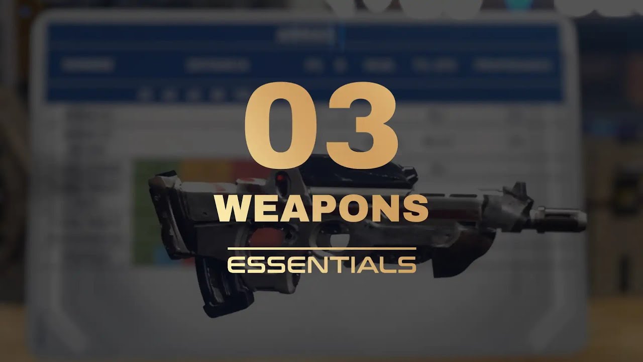 Infinity Essentials 03 - WEAPON CARDS