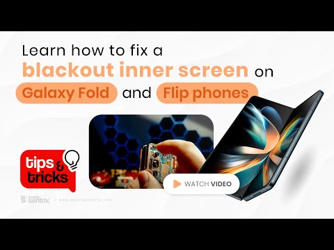 Fix Inner Display problems on Foldable Galaxy Phones after Screen Replacement (Tips and Tricks #97)