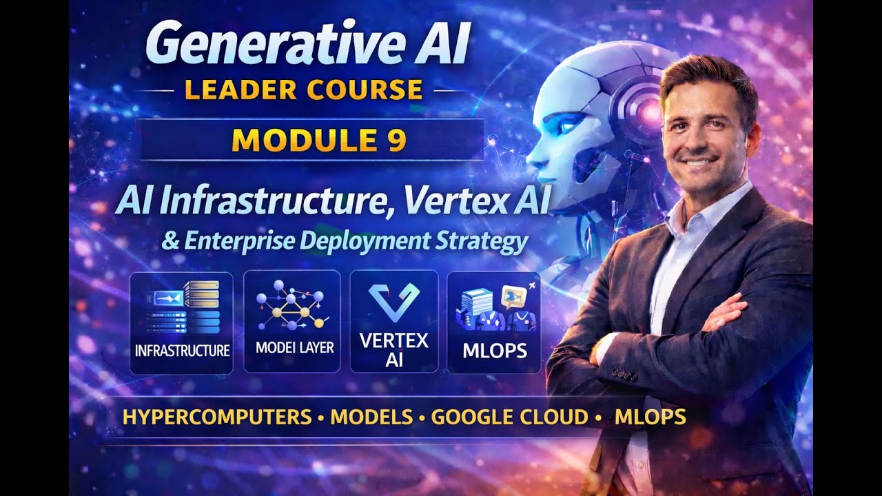 Generative AI Leader (Module 9): AI Infrastructure, Vertex AI & Enterprise Deployment Strategy