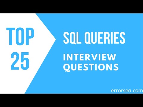 SQL Queries Interview Questions and Answers