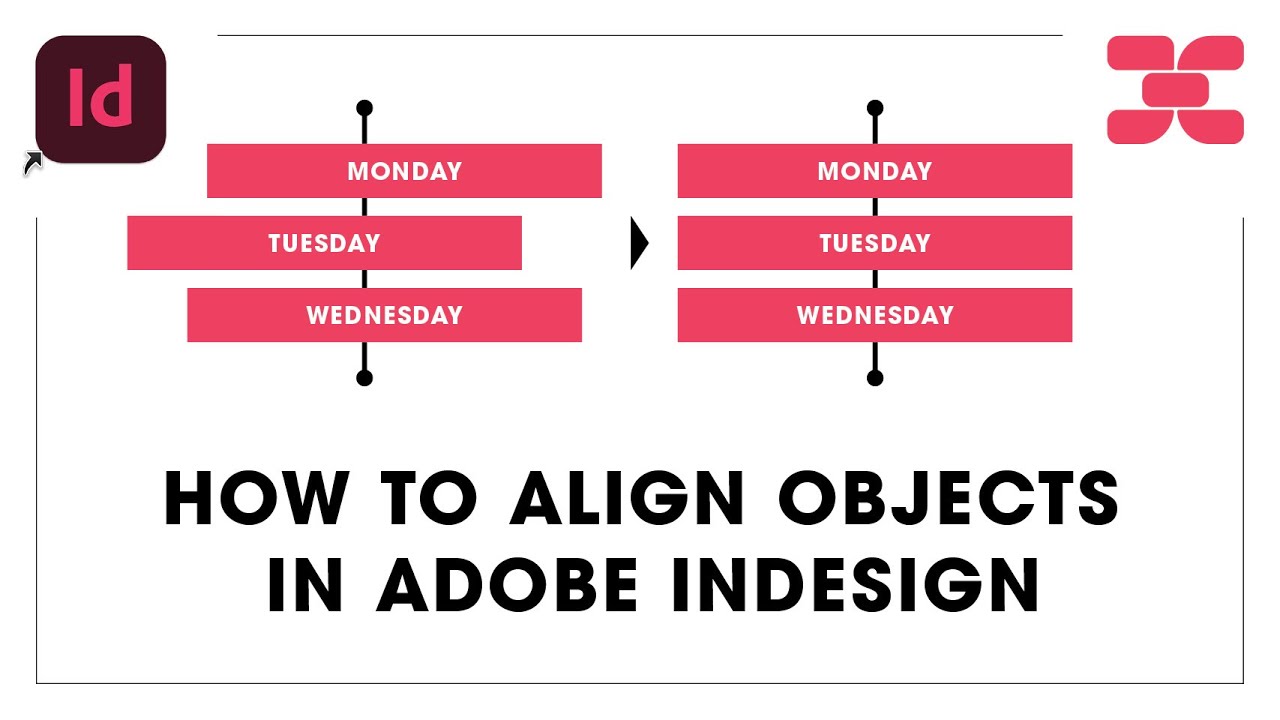 How to Align Objects in Adobe InDesign | Easy Beginner Tutorial