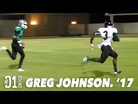 #D1Bound HS Football Highlights: 2017 RB Greg Johnson (Hawkins) Mixtape - CollegeLevelAthletes.com