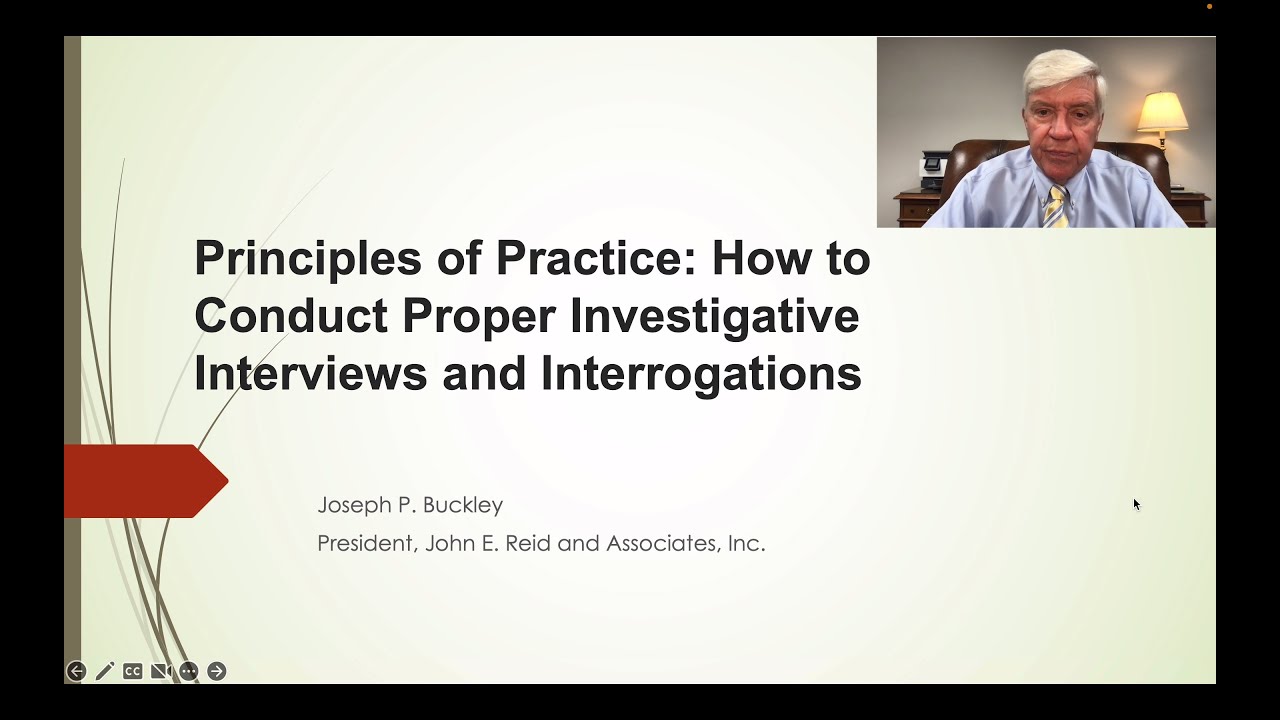 Reid: Principles of Practice