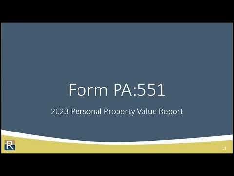 Part 2 – MyDORGov Annual Refresher – Form PA-551 Overview (May 15, 2024)