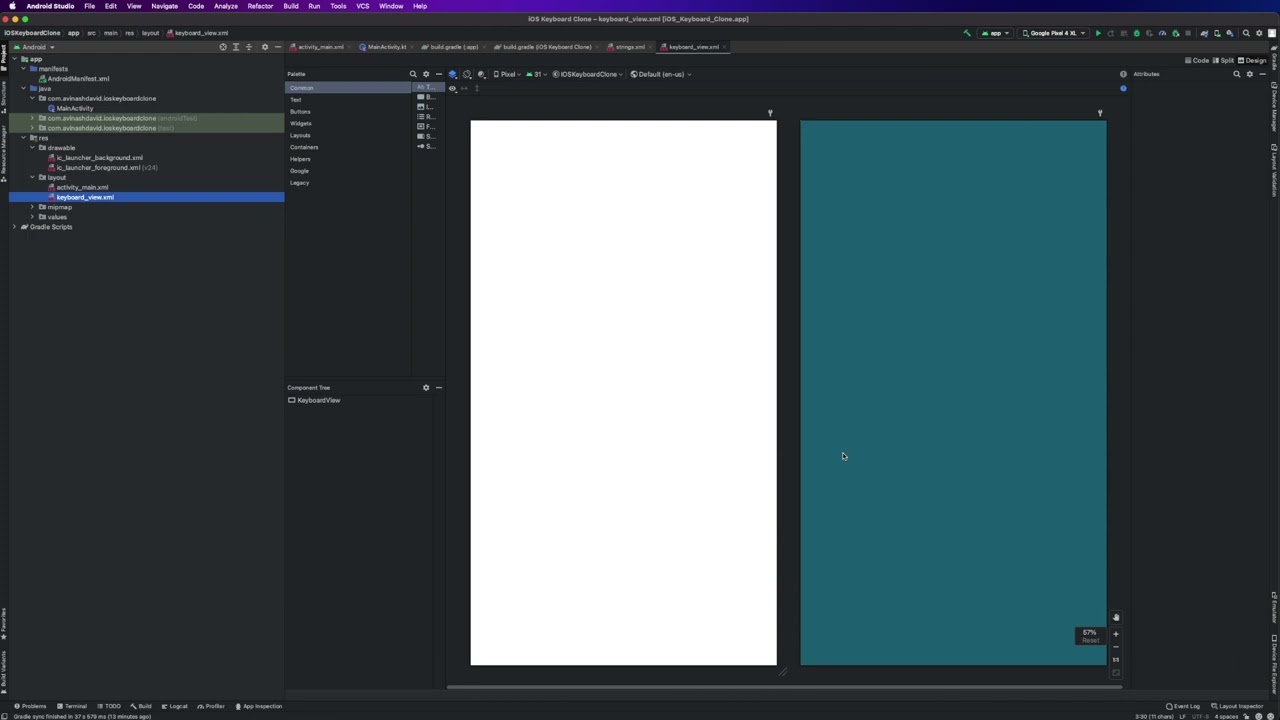 Android custom keyboard tutorial walkthrough