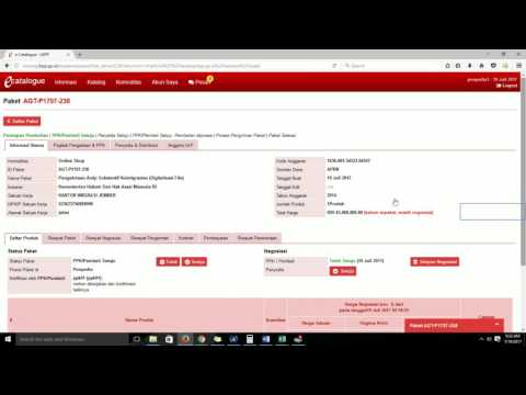 Panduan aplikasi E-Catalogue bagi PPK/PP dan Penyedia di LPSE Kementerian Keuangan