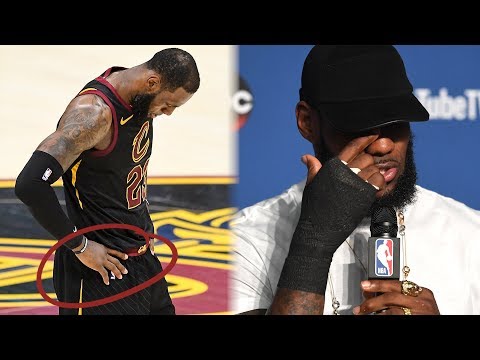 More Info Comes Out On Why LeBron James Wore Cast/Announced Hand Injury ...