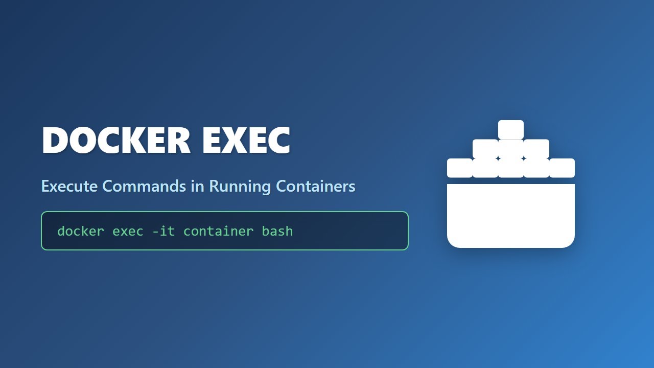 Docker Exec Tutorial: Accessing & Executing Commands in Running Containers
