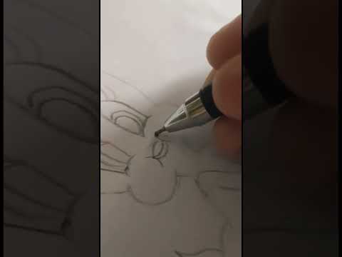 Drawing 4 yellow cartoon characters/Yellow cartoon characterπ‘