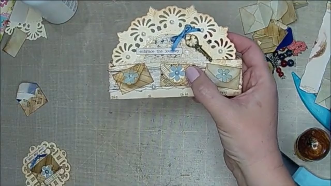 Tutorial: Creating Ephemera Part 4 (Tiny Envelopes as Decorations)