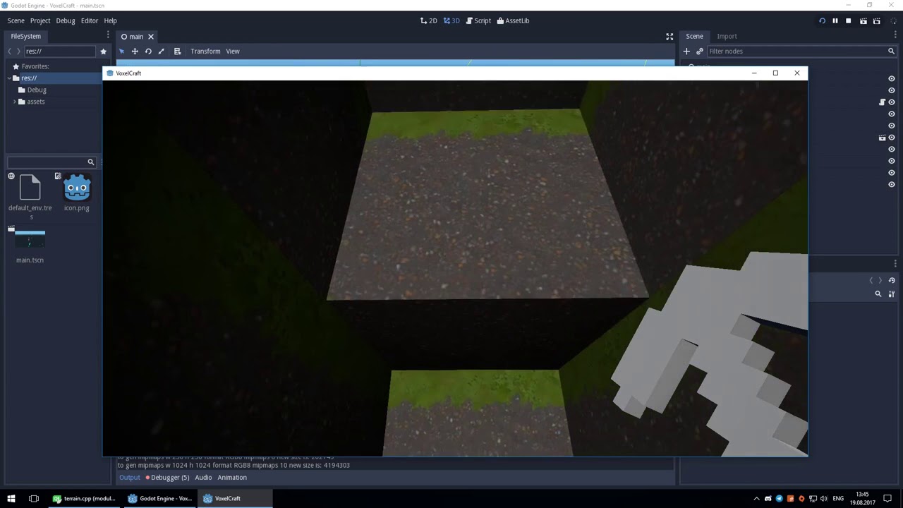 Voxelcraft: Physics