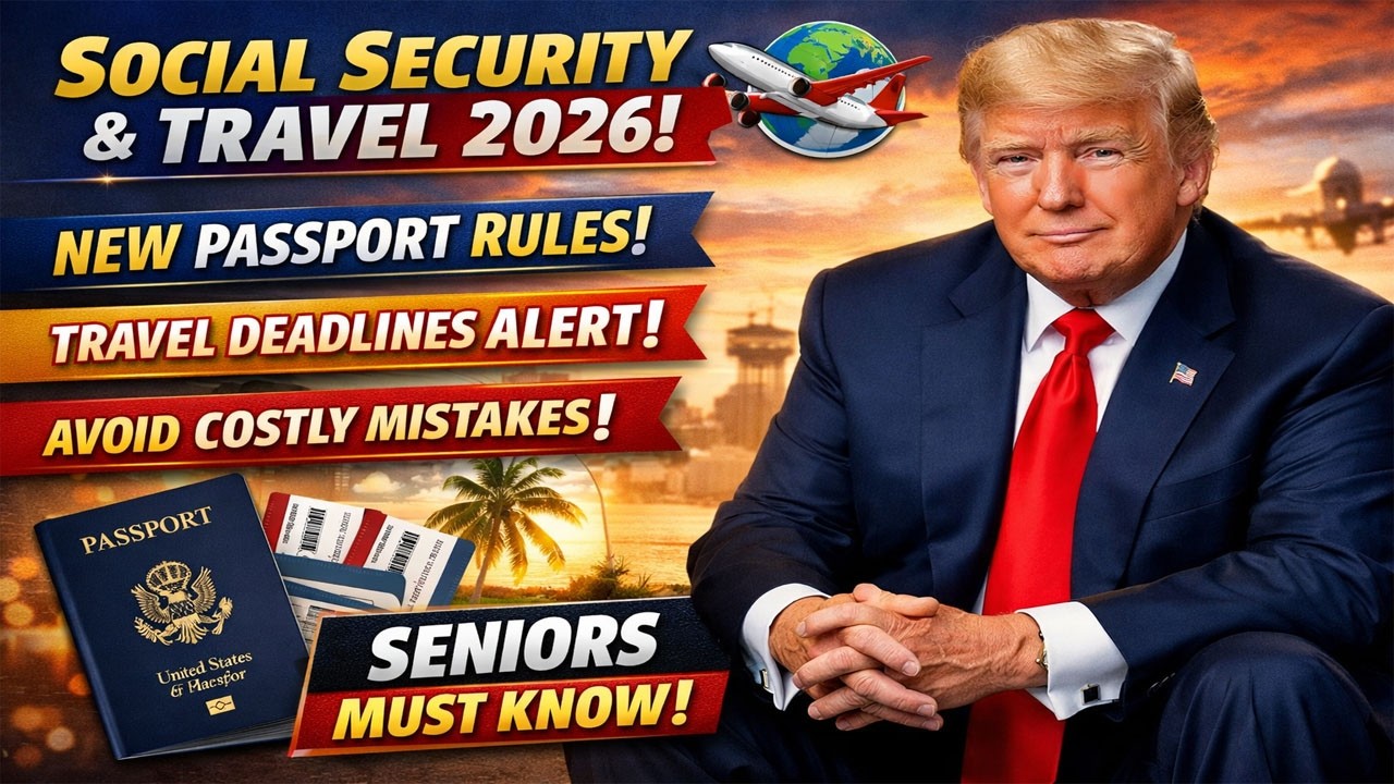 🚨 Social Security & Travel 2026: Important Passport Rules for American Seniors 🚨
