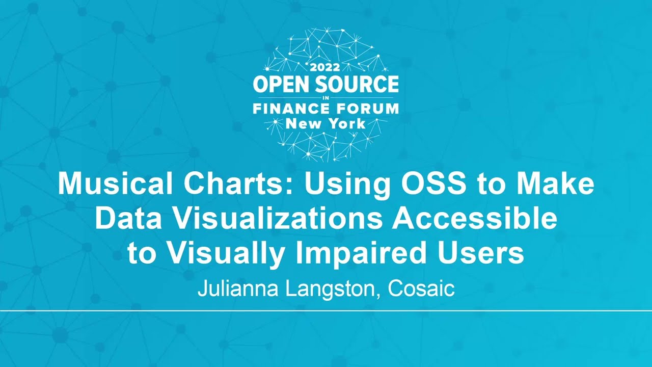 Musical Charts: Using OSS to Make Data Visualizations Accessible to Visually.... - Julianna Langston