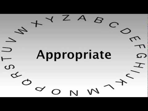 SAT Vocabulary Words and Definitions — Appropriate