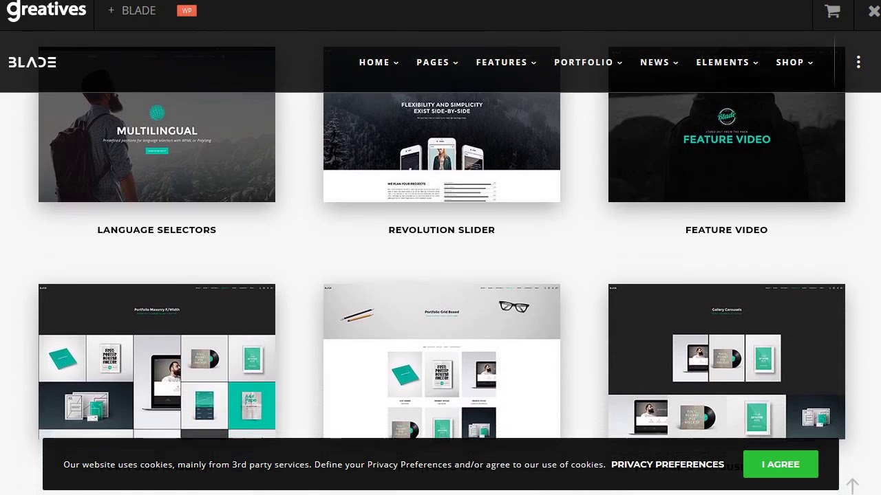 Blade - Responsive Multi-Functional Theme