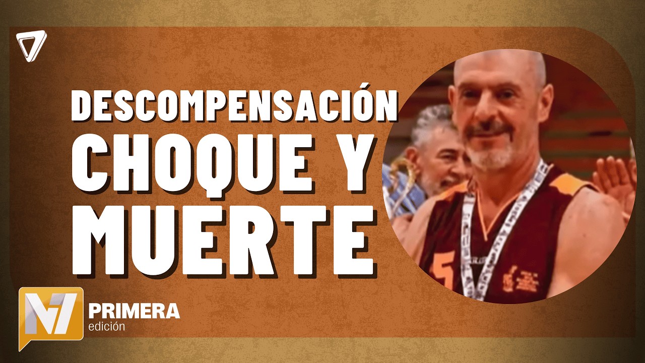 Un hombre de 61 años se DESCOMPENSÓ al volante, chocó contra un CANASTO y falleció