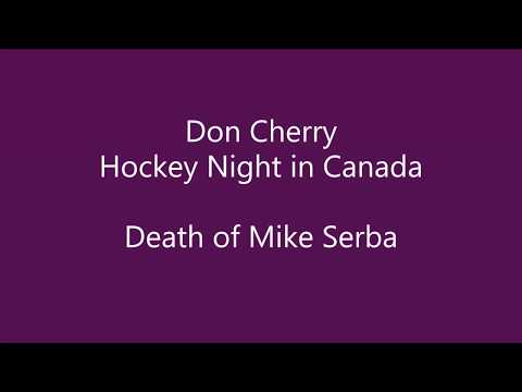 Don Cherry – Hockey Night In Canada – Death Of Mike Serba | Mike Serba ...