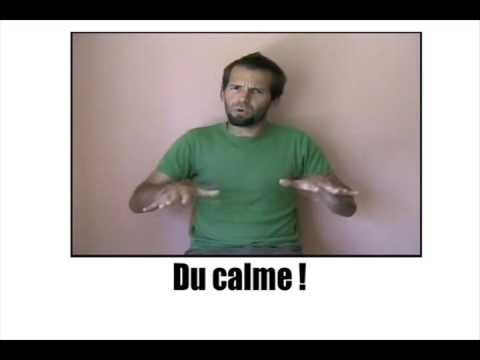 [Learn French] [Gestures] # Let's stay calm