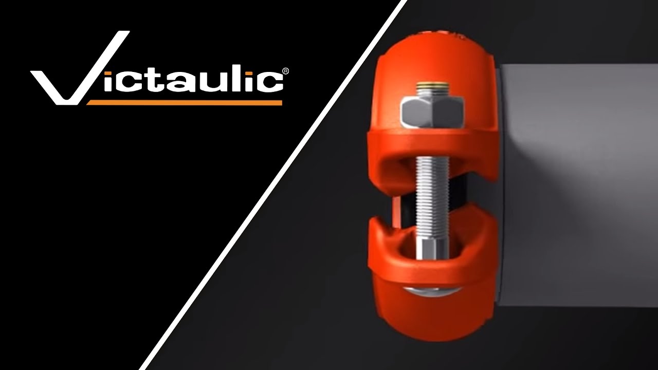 Victaulic QuickVic Installation-Ready Grooved Coupling Animation