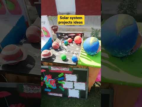 Solar system projects ideas for students #shorts #youtubeshorts #viral #solarsystem #project