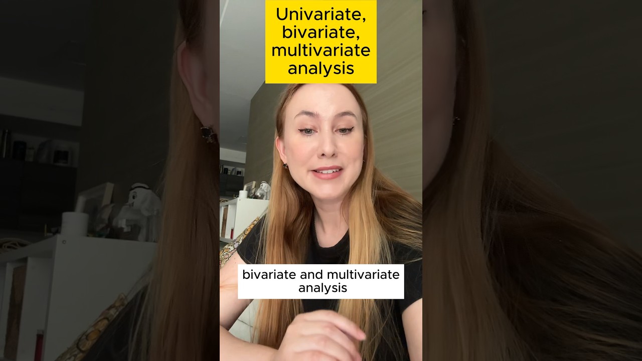 Univariate, bivariate and multi variate analysis #stats #statistics #maths #datascience #ml