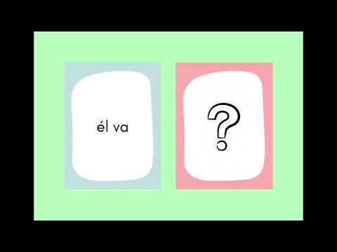 Verb IR (to go) conjugation practice in Spanish (Spain) | Present tense | Irregular verbs