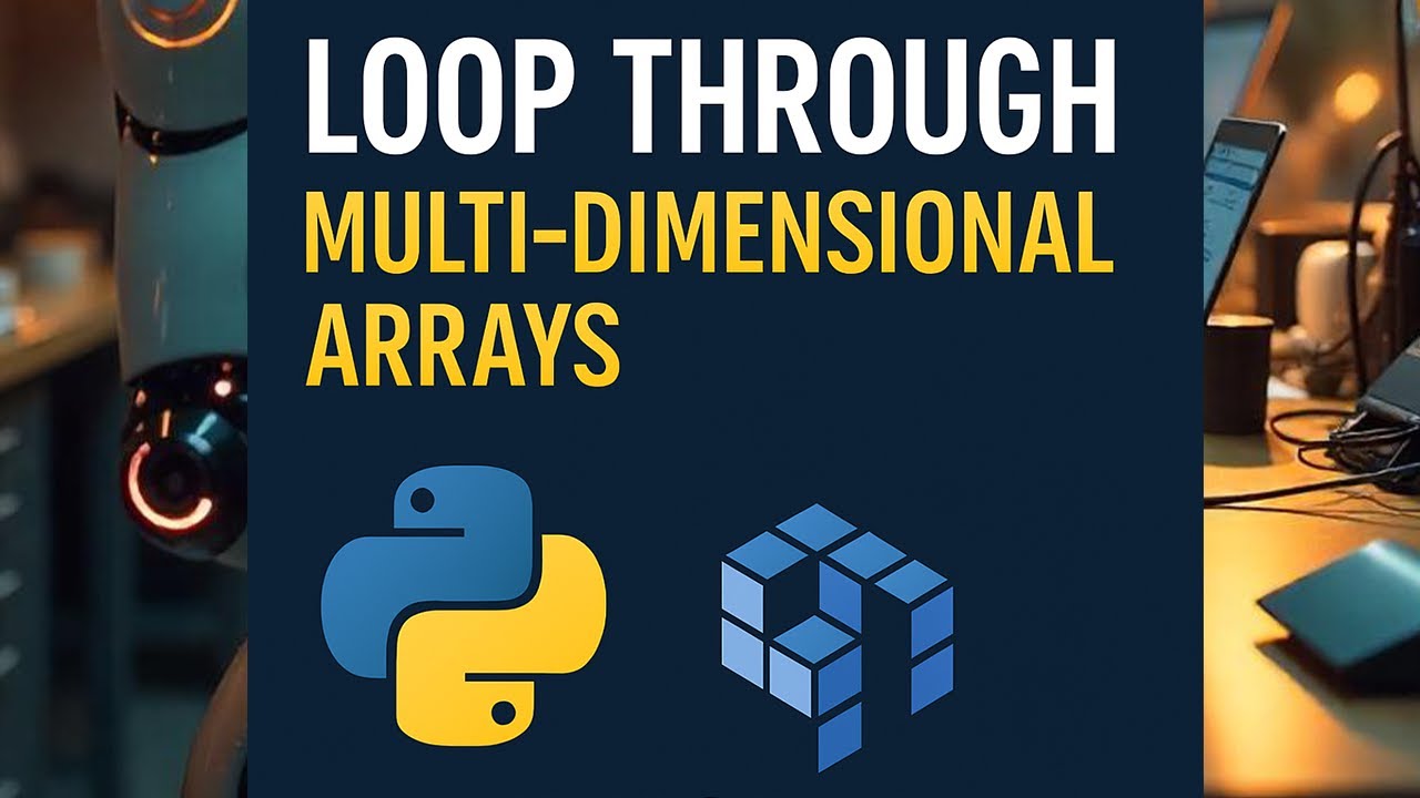 Loop Through Multi-Dimensional Arrays in Python | NumPy Tutorial for Beginners