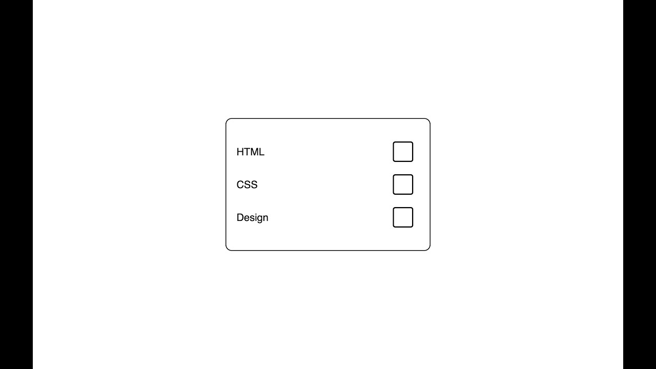 1. How to code a Super Simple Checklist using HTML and CSS