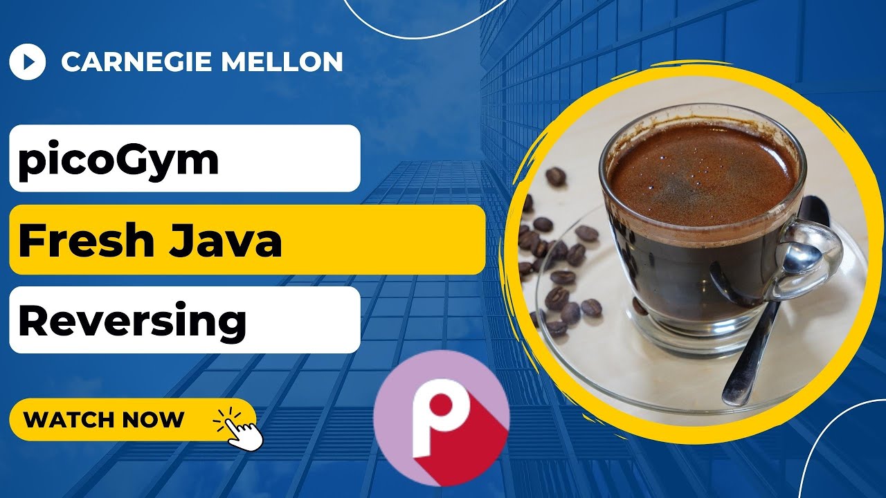 picoGym (picoCTF) Exercise: Fresh Java