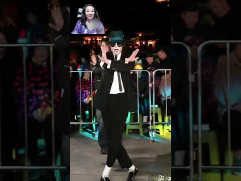 Chinese Michael Jackson: No 1 imitation Mr Cai ! Dances on China street!