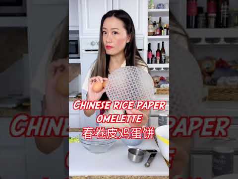The healthy Chinese breakfast you never had 春卷鸡蛋饼