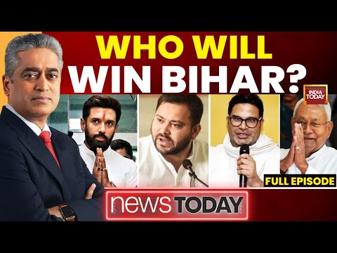 News Today with Rajdeep Sardesai: Who has an Edge in the Bihar Elections 2025? | China-Pak Bias