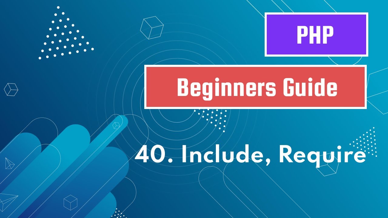 40. Include, Require | PHP Tutorial for Beginners | PHP Bangla Tutorial