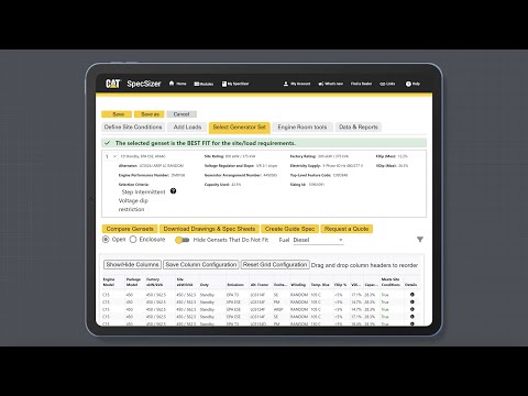 Getting Started with SpecSizer