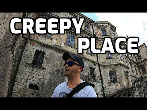 A spine-chilling Castle in Ukraine!