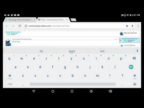 Community central wiki chatroom