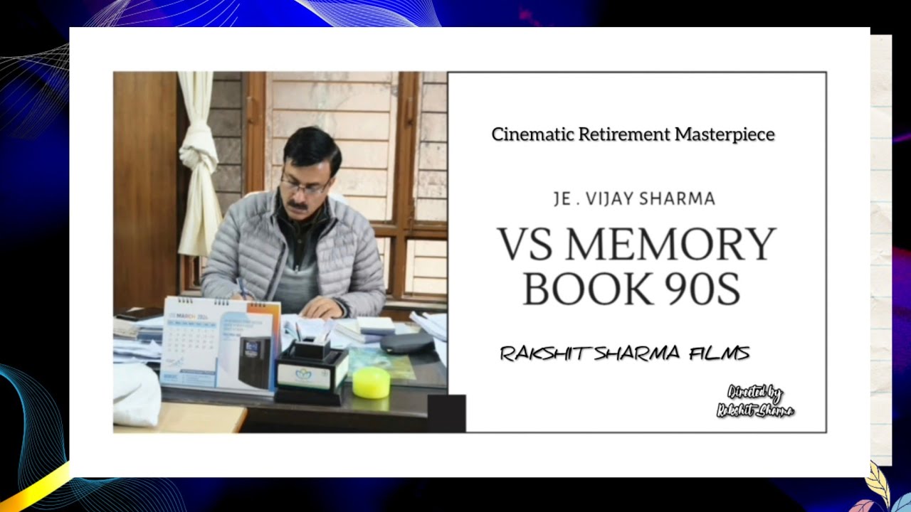 Cinematic Retirement | Er Vijay Sharma | RAKSHIT SHARMA FILMS | Emotional Shayari | Masterpiece RSF 