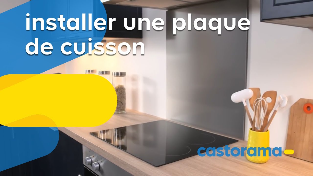 Comment installer une plaque de cuisson électrique ? (Castorama)