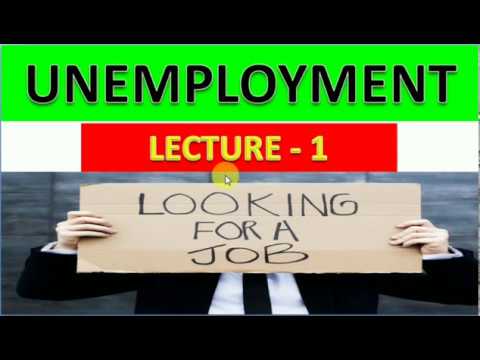 Unemployment ( all Information in One Video) Economy Series for UPSC Exam