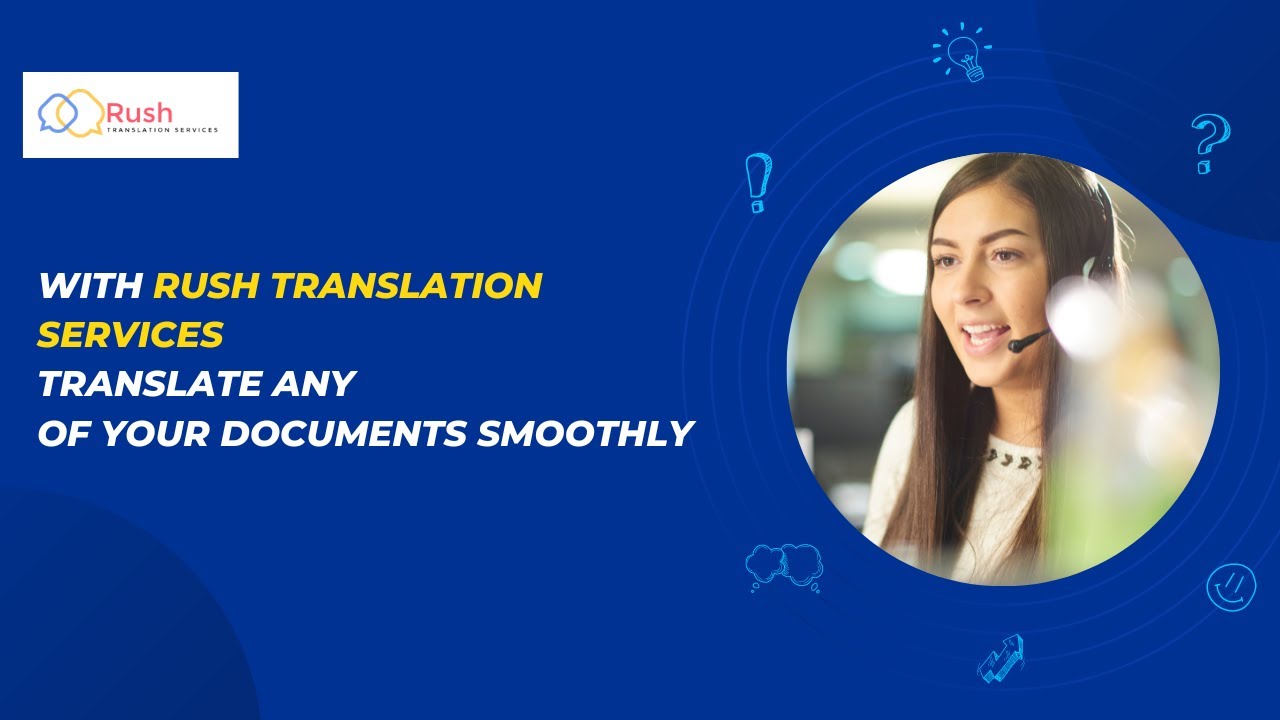 Rush Translation Services | Professional Translation Services in The USA