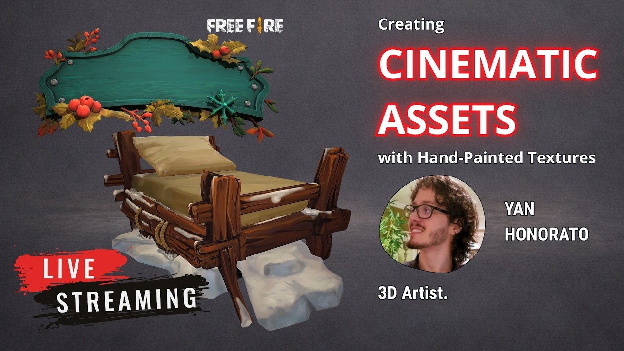 Yan Honorato | Creating Hand-Painted Textures for Cinematics