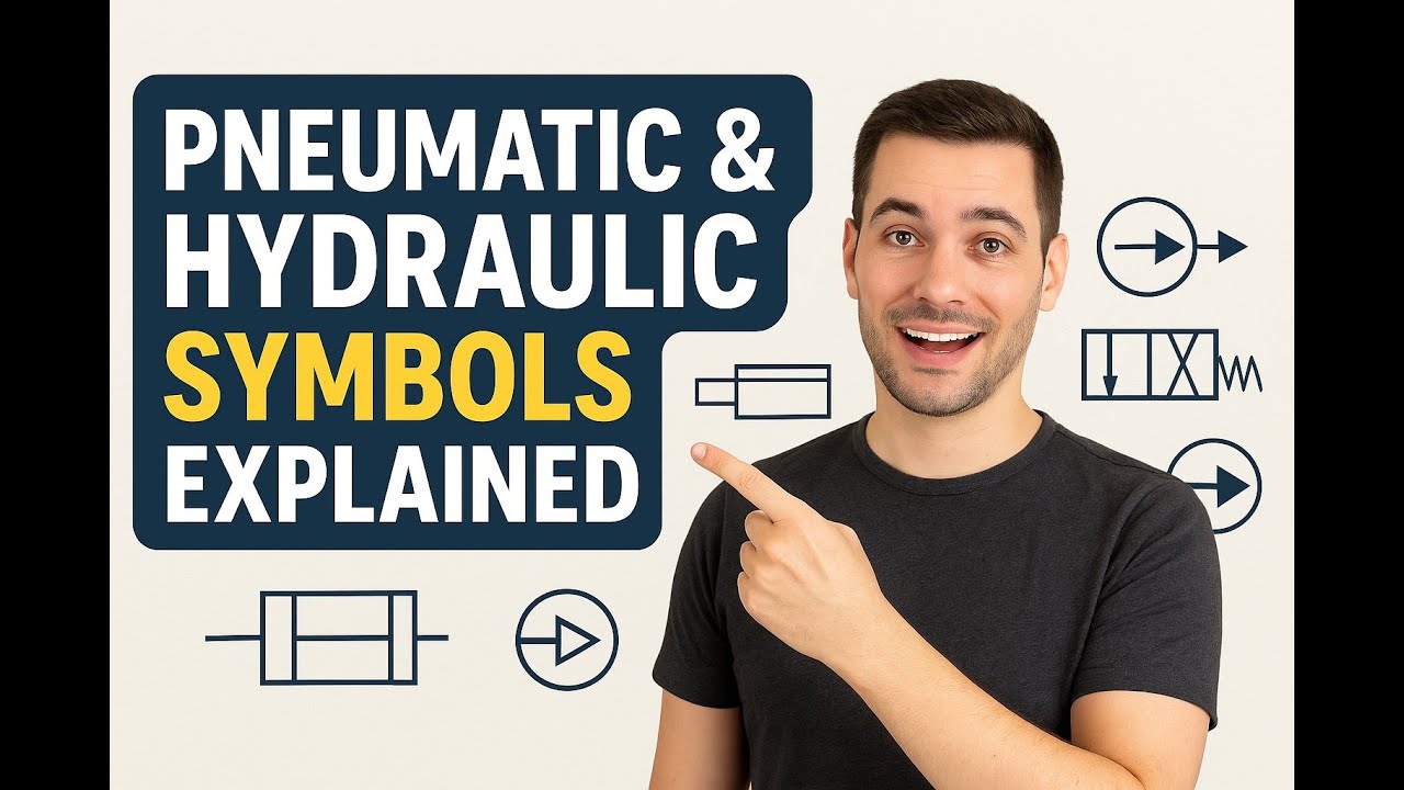 #Pneumatic and Hydraulic Symbols Explained | How to Read Fluid Power Diagrams Easily”