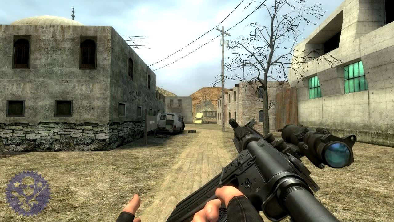 |CS:S| Battlefield 3 M4A1 Animations