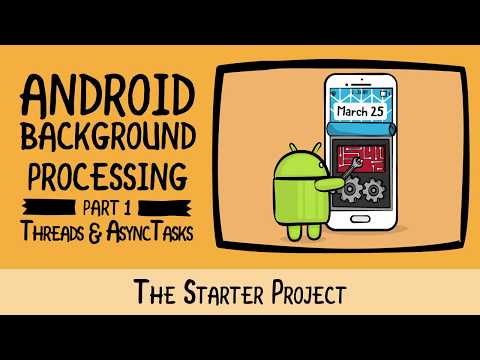 Learn Reviewing the Starter Project Introduction to Background Android Processing raywenderlich ...