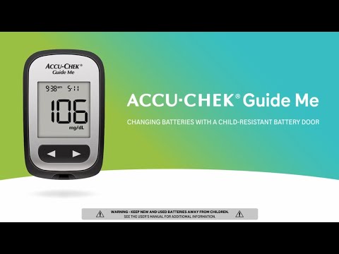 How to Replace Batteries in Your Accu-Chek Guide Me Meter: A Step-by-Step Tutorial