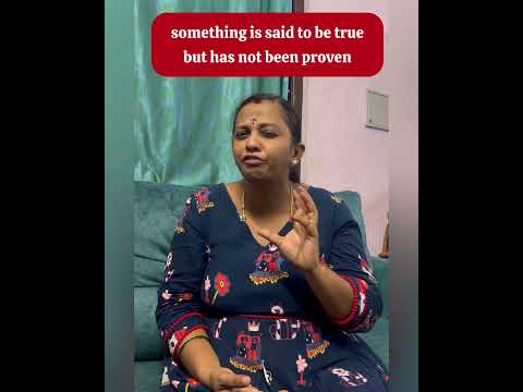 Allegedly meaning in tamil #shorts #learnenglishthroughtamil #vocabulary #spokenenglish