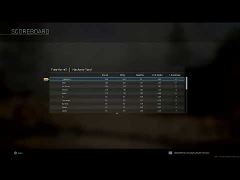 SH : COD : Warm Up