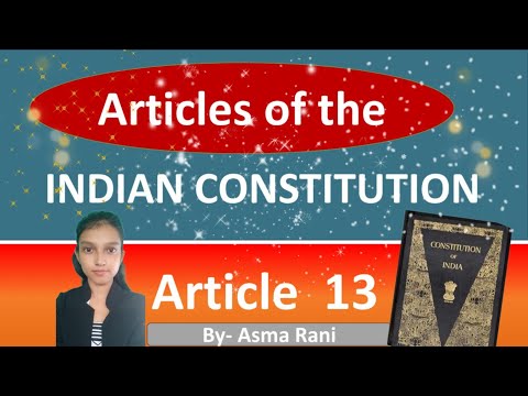 Understanding Article 13: Clauses 1 & 2 Simplified