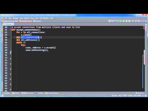 Learn Python Reverse Shell Tutorial 8 Handling Connections from Multiple Clients - Mind Luster