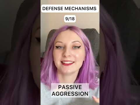 defense mechanism #9 - psychology tips